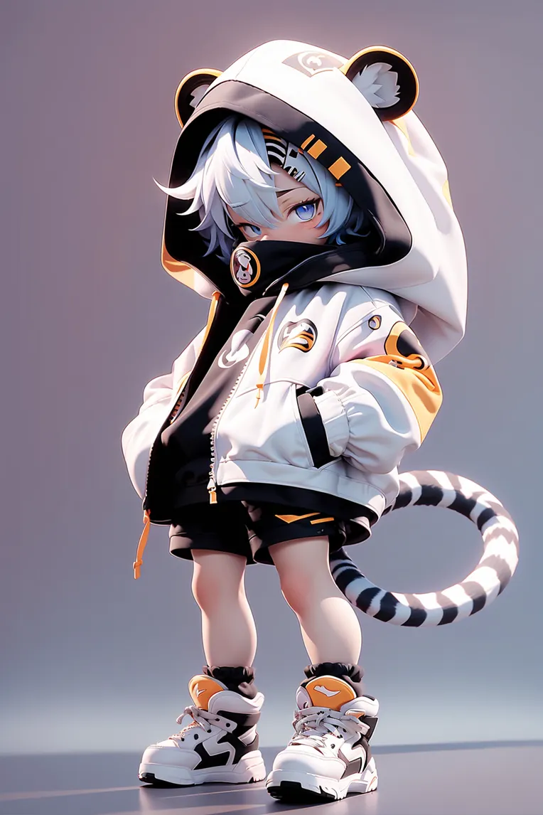 焕新版3D潮流IP形象-LoRA-Keiron设计-LiblibAI