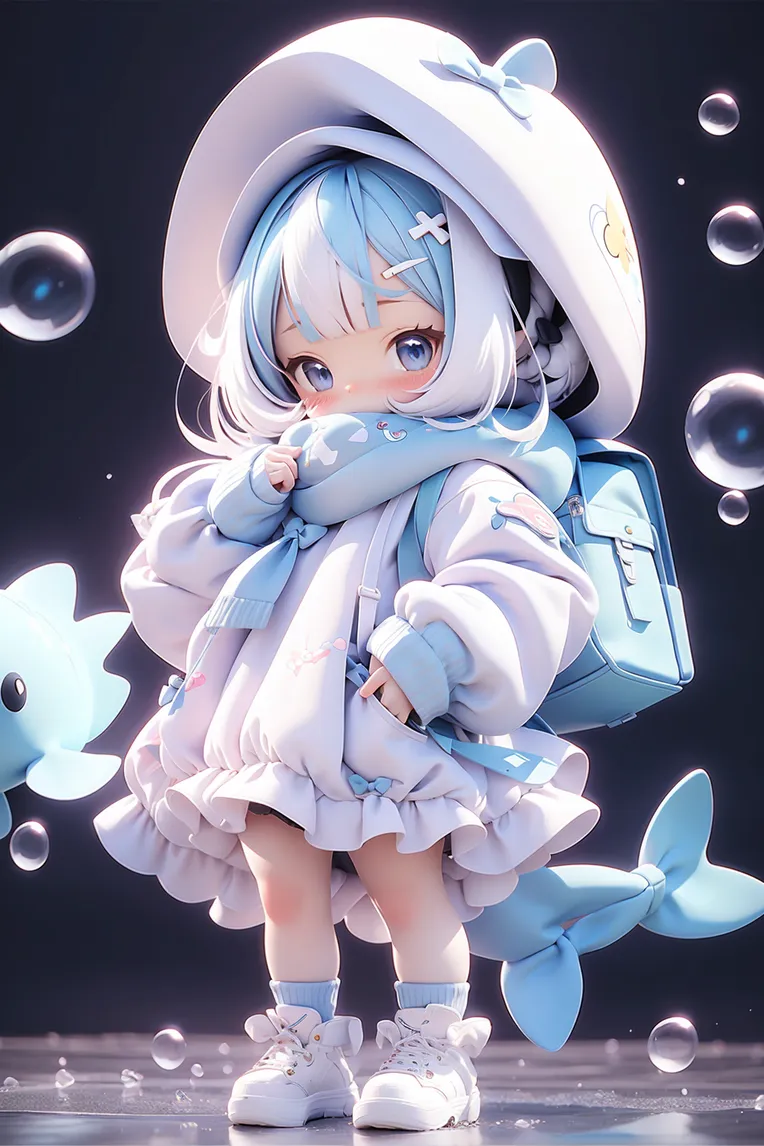 焕新版3D潮流IP形象-LoRA-Keiron设计-LiblibAI