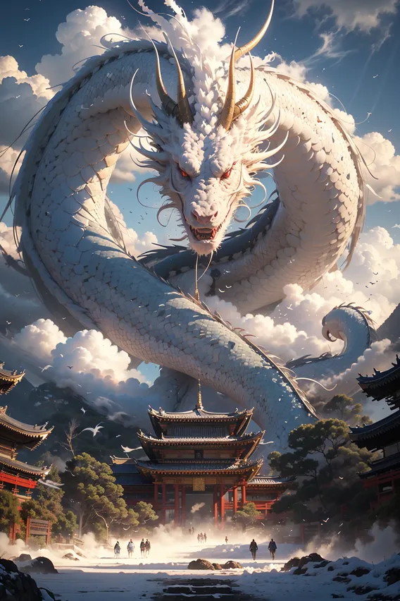 Sacred_beast神兽-LoRA-会飞的香蕉-LiblibAI