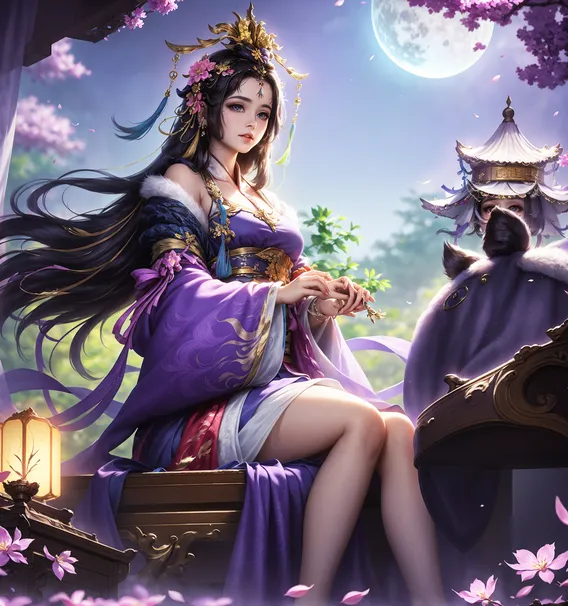 三国杀国风CG游戏-LoRA-知名异世界巫师-LiblibAI