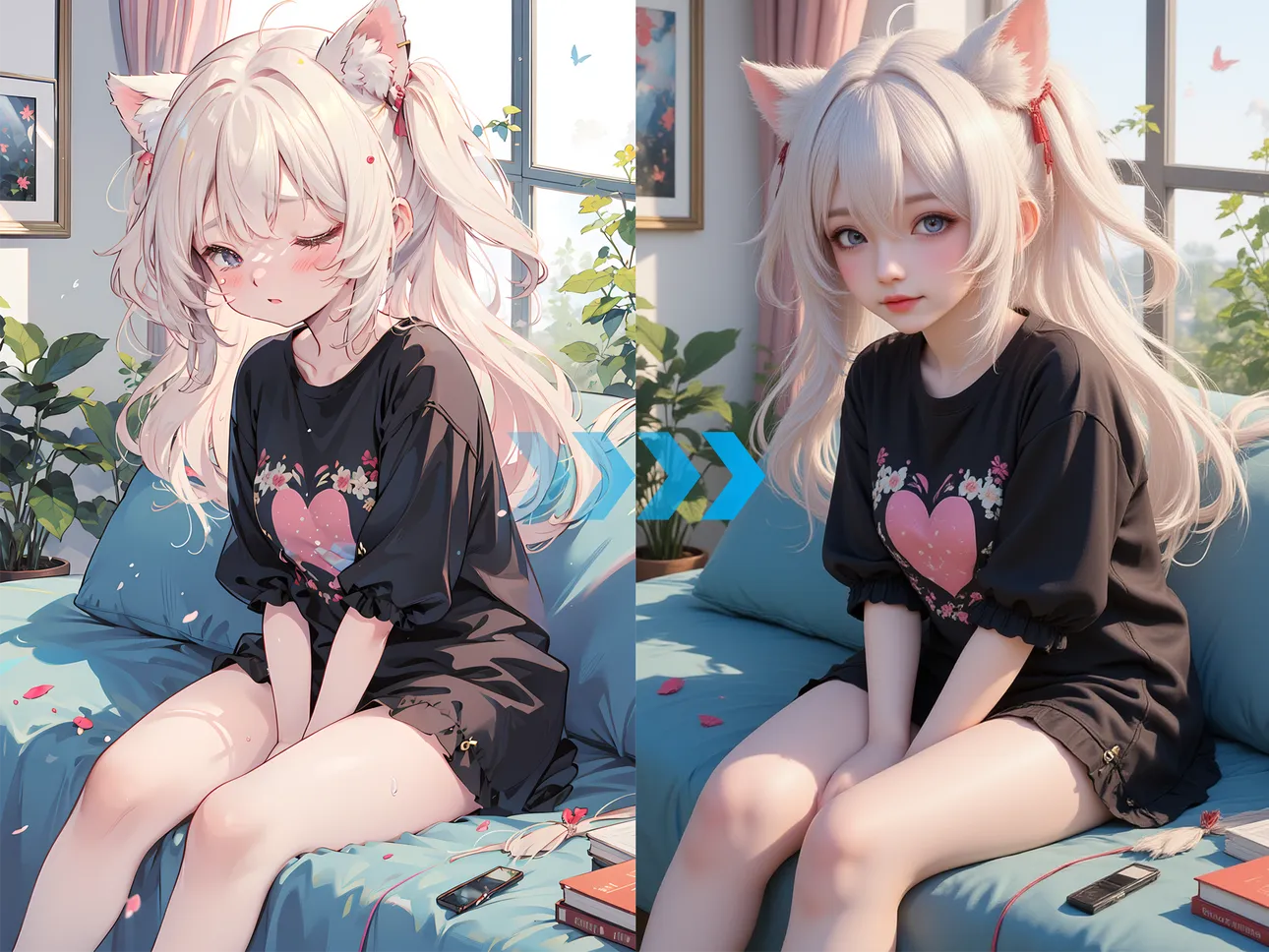 F.1-Kontext 最新一键转CG-LoRA-Ming-LiblibAI