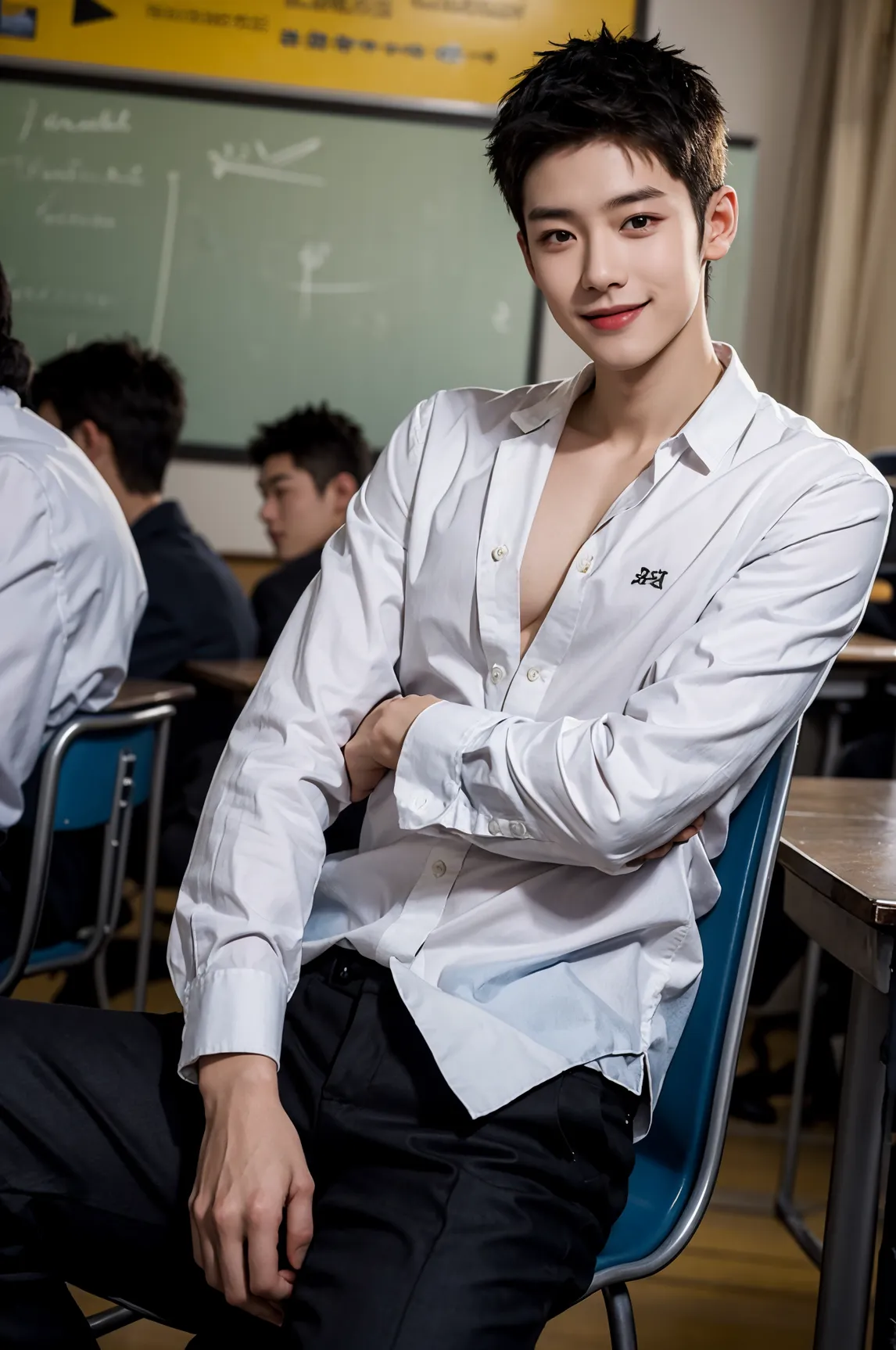 AI绘画-majicMIX alpha 麦橘男团-及时止损-AI绘图-LiblibAI