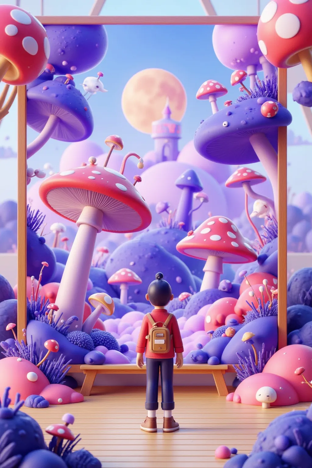 F.1【呈剑】-3D电商运营海报kv开屏首页_孟菲斯风格-LoRA-呈剑-LiblibAI