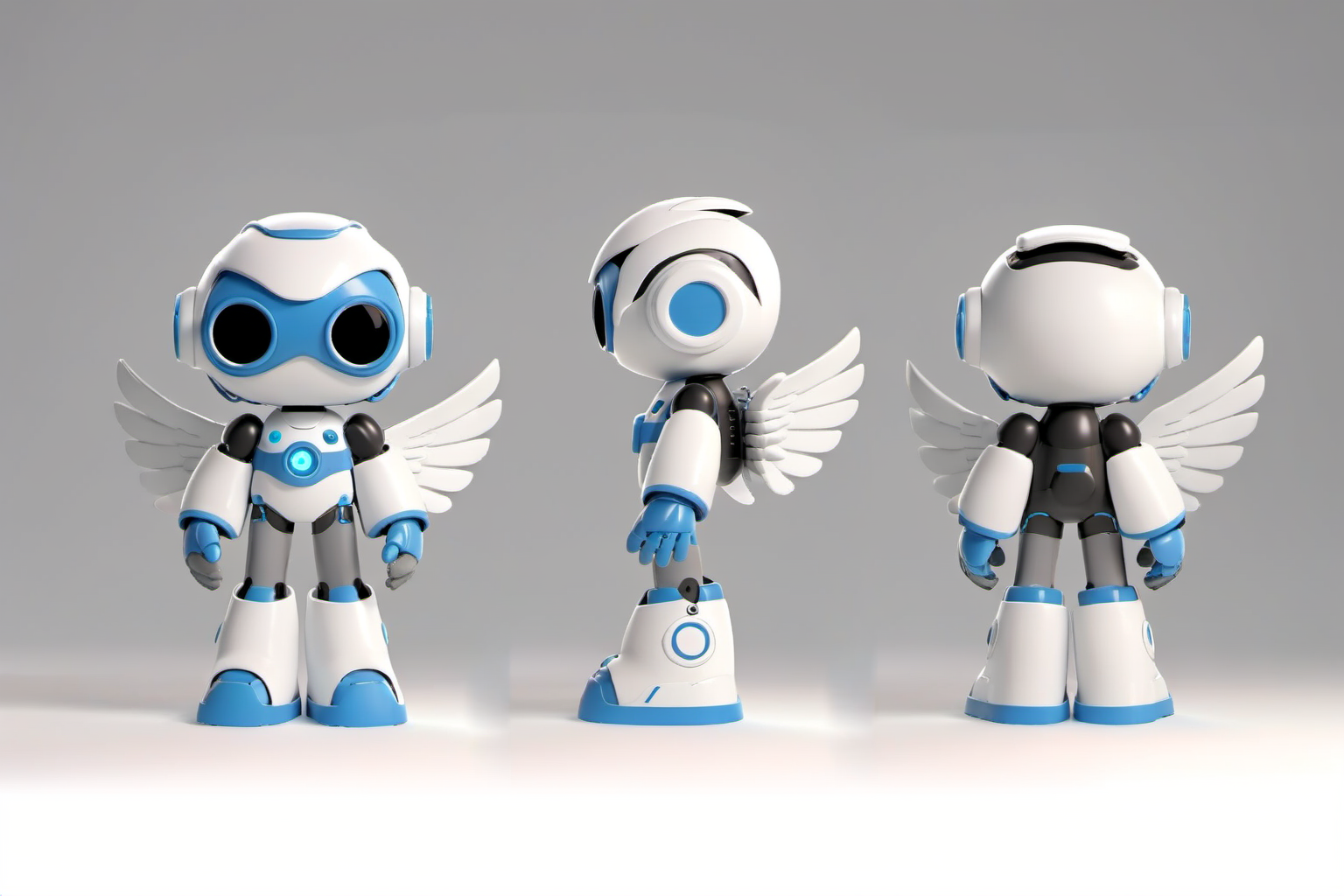 IP三视图3D模型 3D-3VIEWS-LoRA-小熊猫pandy-LiblibAI