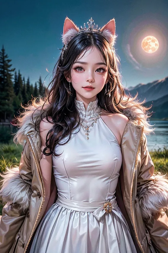 Cute little girl in high definition realistic style, No. 158-LoRA-美女 ...