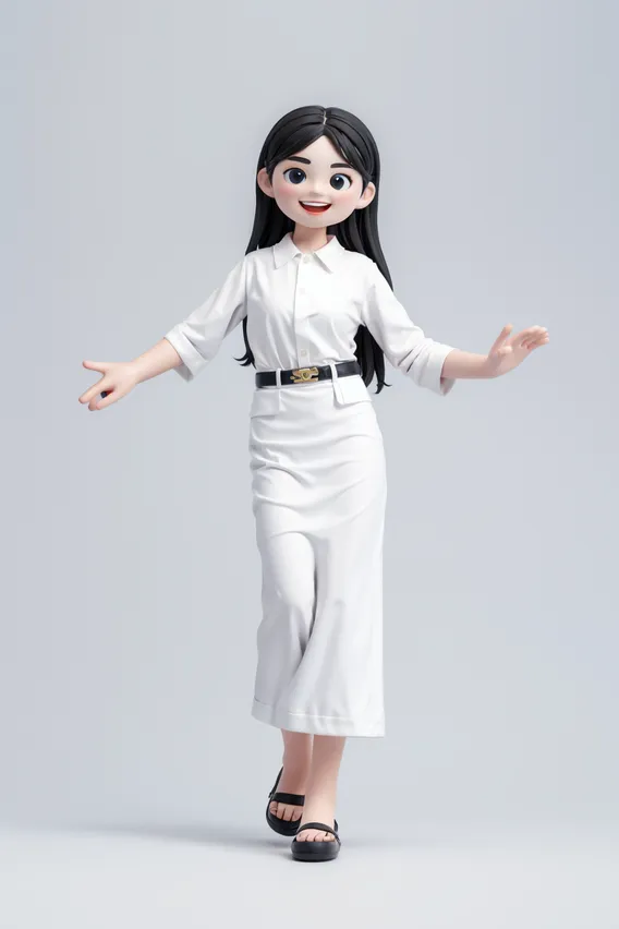 商业3D人物角色 | 3D character-LoRA-远-LiblibAI