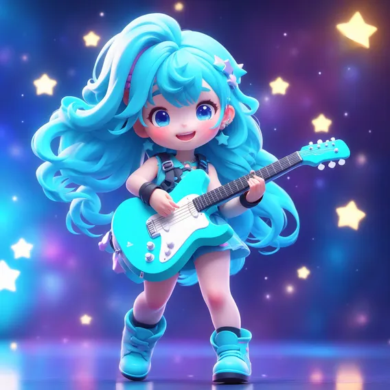 MW_Q版3D角色IP设计_lora-LoRA-大魔王-LiblibAI