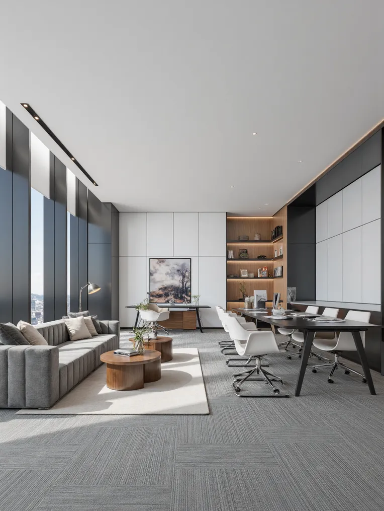 F1- Office Space M2-LoRA-Architecture888-Shakker