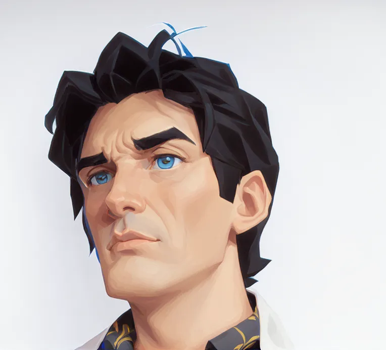 XL游戏欧美卡通-LoRA-神秘的东方力量-LiblibAI