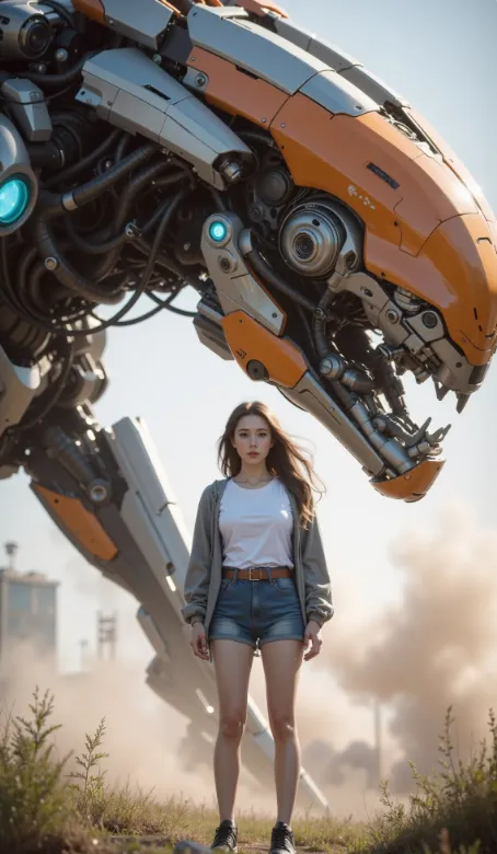 Super Sci-Fi Mecha **** Car-LoRA-su pang-Shakker