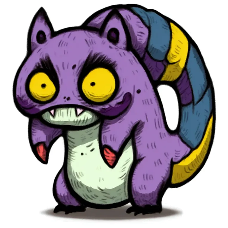 游戏设计丨Q版卡通怪物-LoRA-视屿-LiblibAI