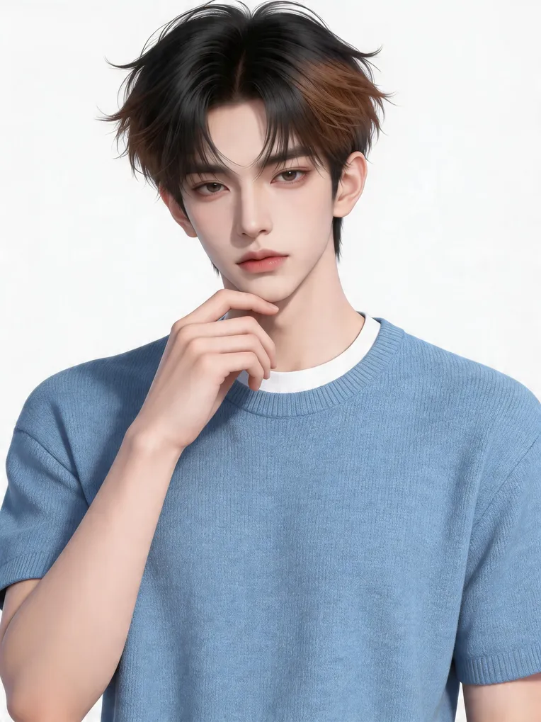 Qwen-image-Nanyin Qianqian-Bursting Male Head 03-LoRA-南音浅浅-Shakker