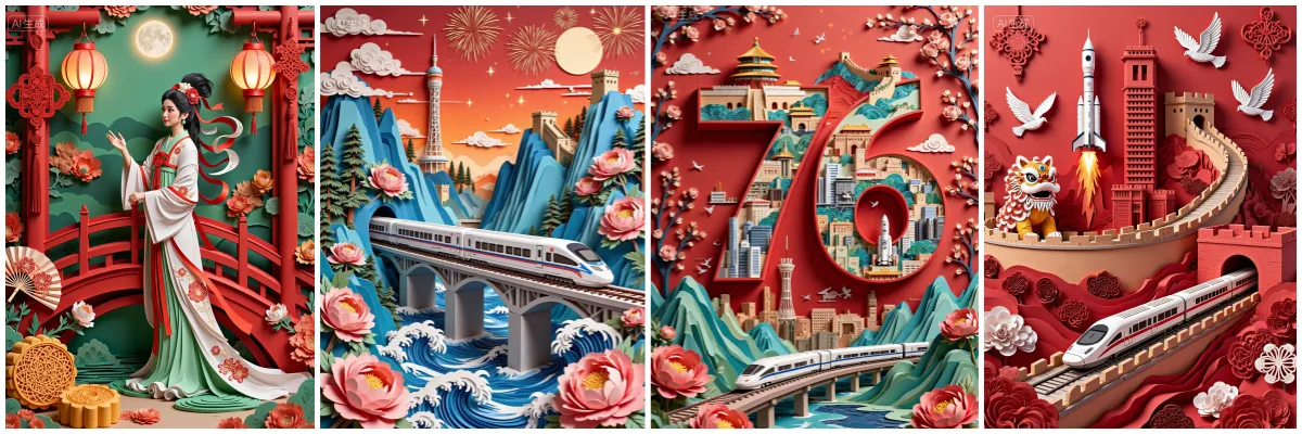 新锐视觉KV-3D运营海报场景-LoRA-重楼IP视觉-LiblibAI