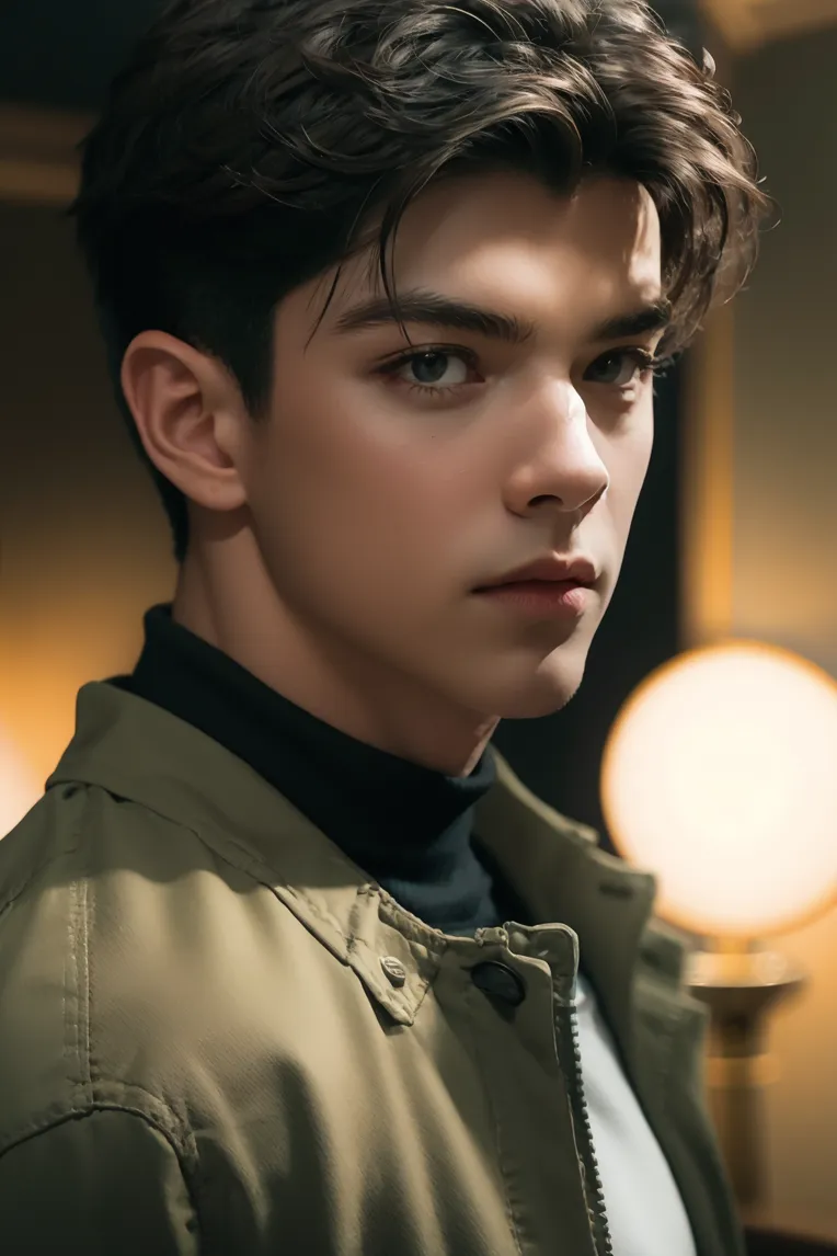 超精细_真实感_帅哥_v41.0-LoRA-眼望去万里冰封-LiblibAI