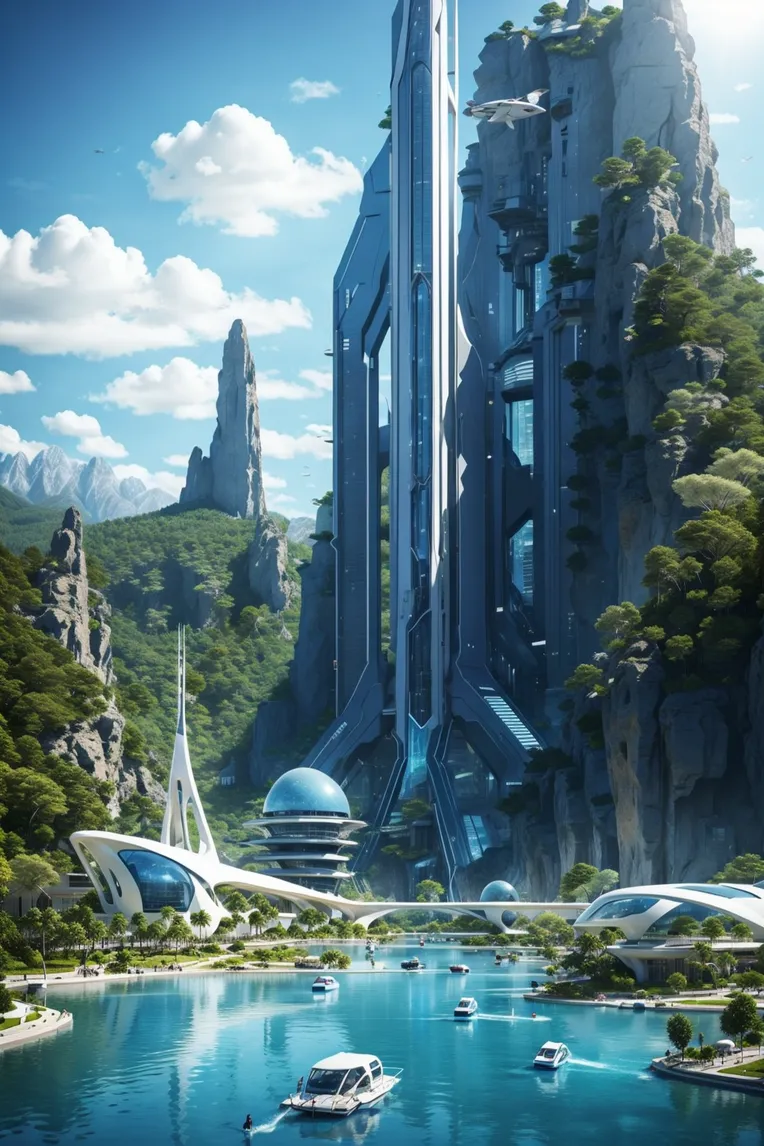 未来科幻城市-LoRA-AI私房写真馆-LiblibAI