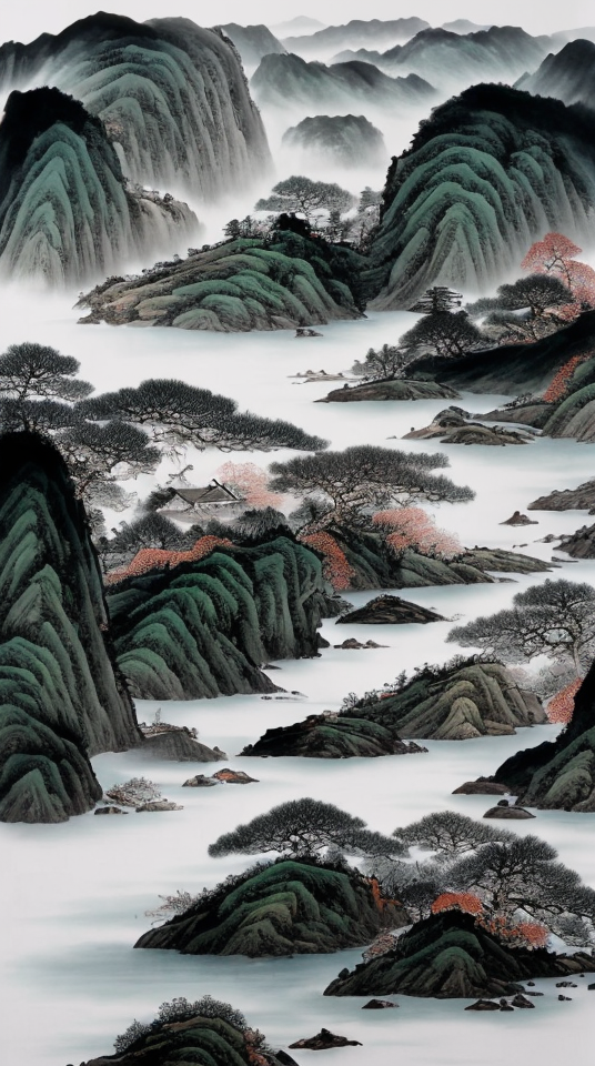 高山青·国风山水-LoRA-喜剧演员-LiblibAI