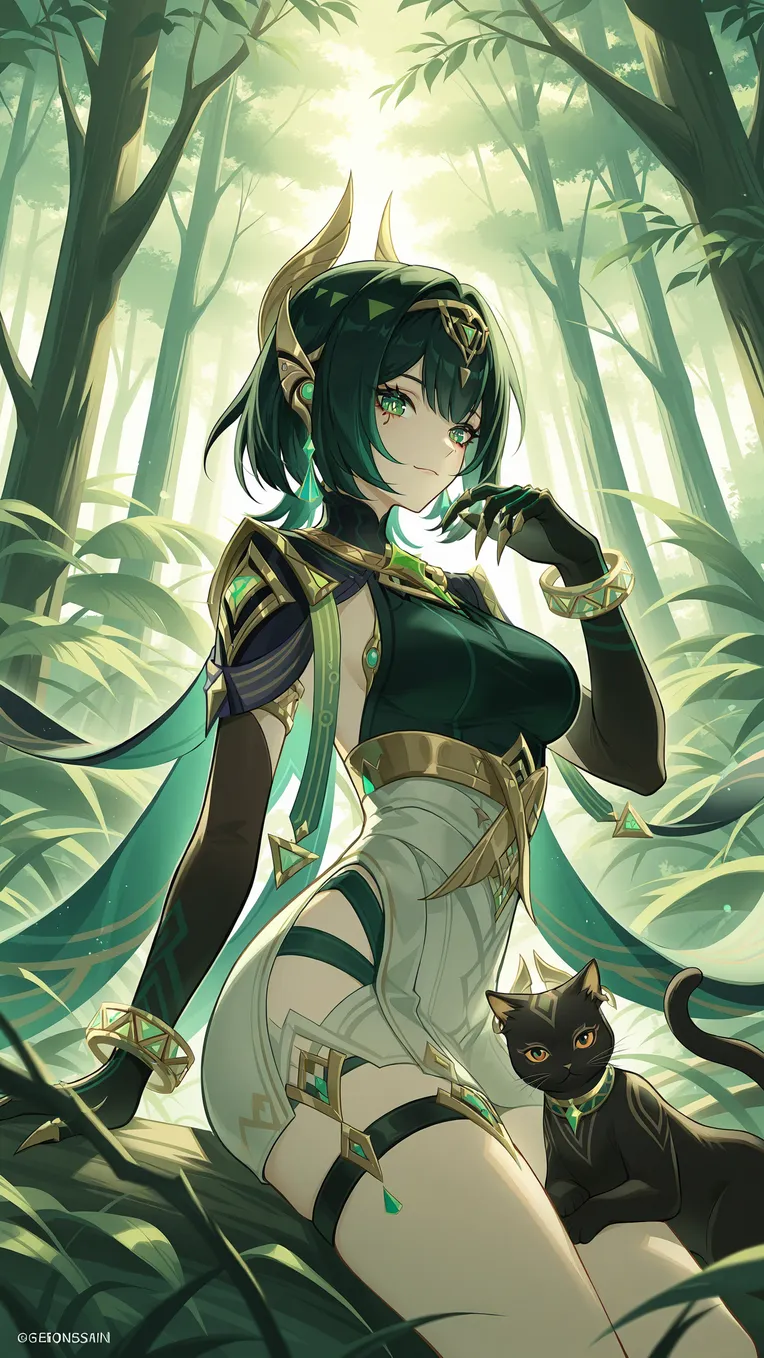 xl-ill-nefer (genshin impact)-LoRA-FOX-Shakker