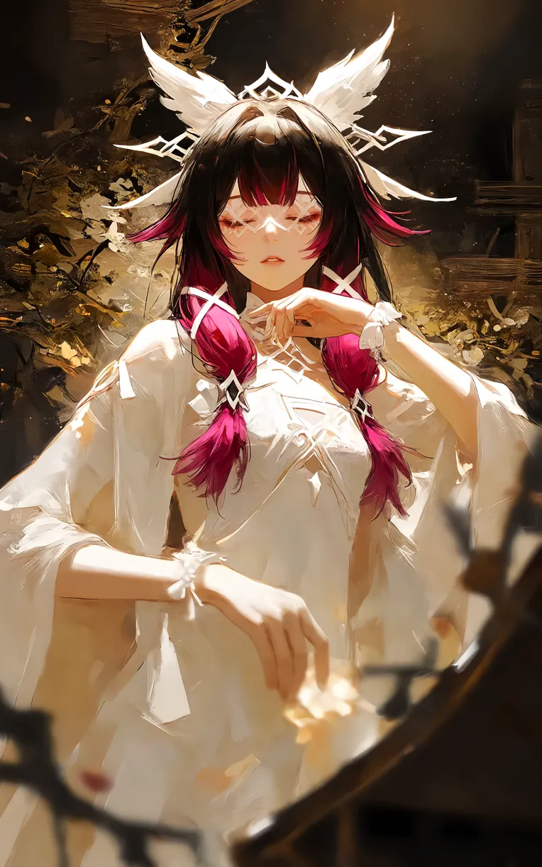 Chenkin Noob columbina_(genshin_impact)-LoRA-FOX-Shakker