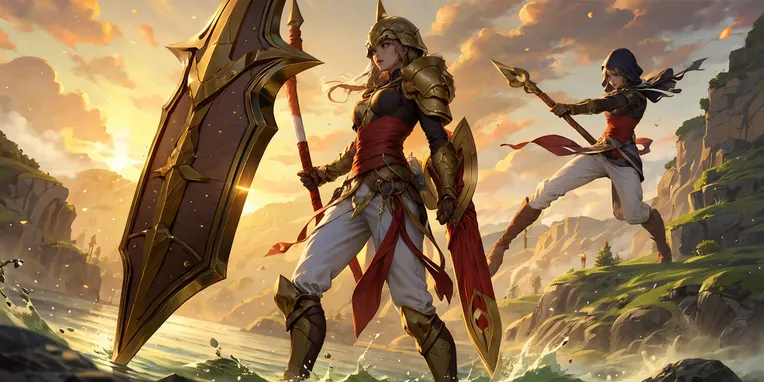 盒子系列——LOL美宣氛围质感(巨神峰_天界)-LoRA-盒子-LiblibAI