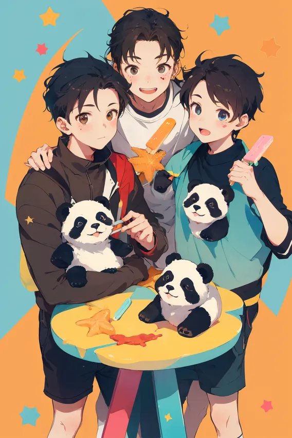 MW_潮计划·扁平插画-LoRA-大魔王-LiblibAI