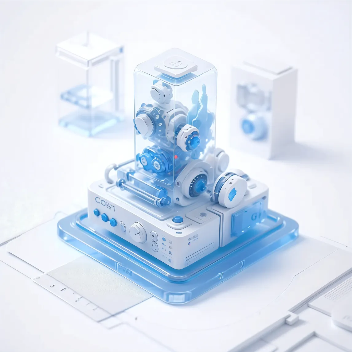 AI绘画-科技感DDicon_lora-瓜哩个田-AI绘图-LiblibAI