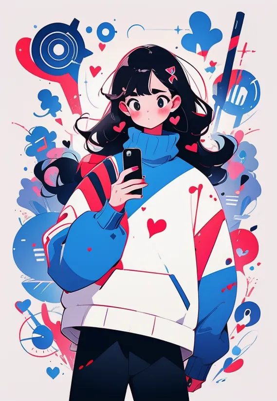 MW_潮计划·扁平插画-LoRA-大魔王-LiblibAI