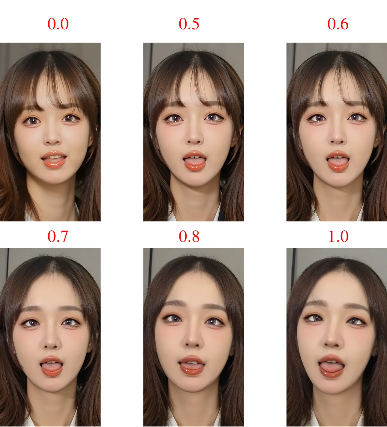 F1 表情控制 可搭脸模-LoRA-红叶枫了-LiblibAI