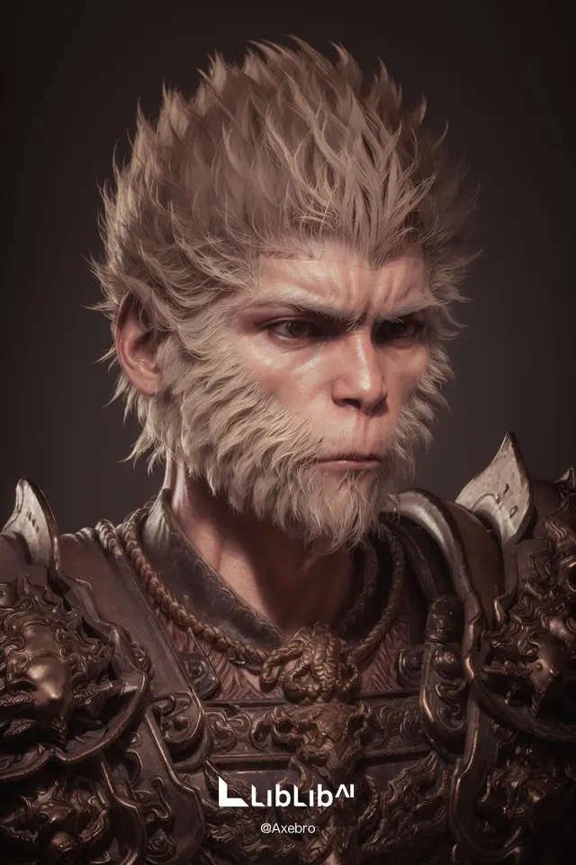 AI绘画-BLACK MYTH WUKONG（黑神话：悟空）LoRa-Axebro-AI绘图-LiblibAI