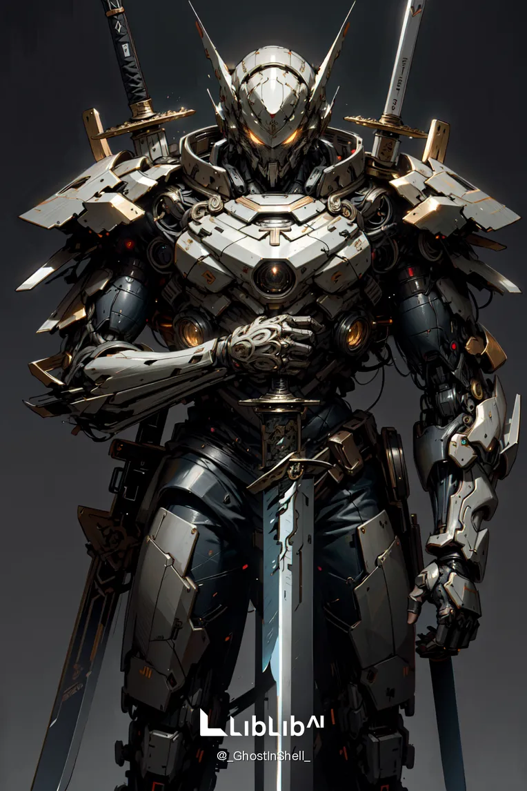 AI绘画-GhostMix鬼混-_GhostInShell_-AI绘图-LiblibAI