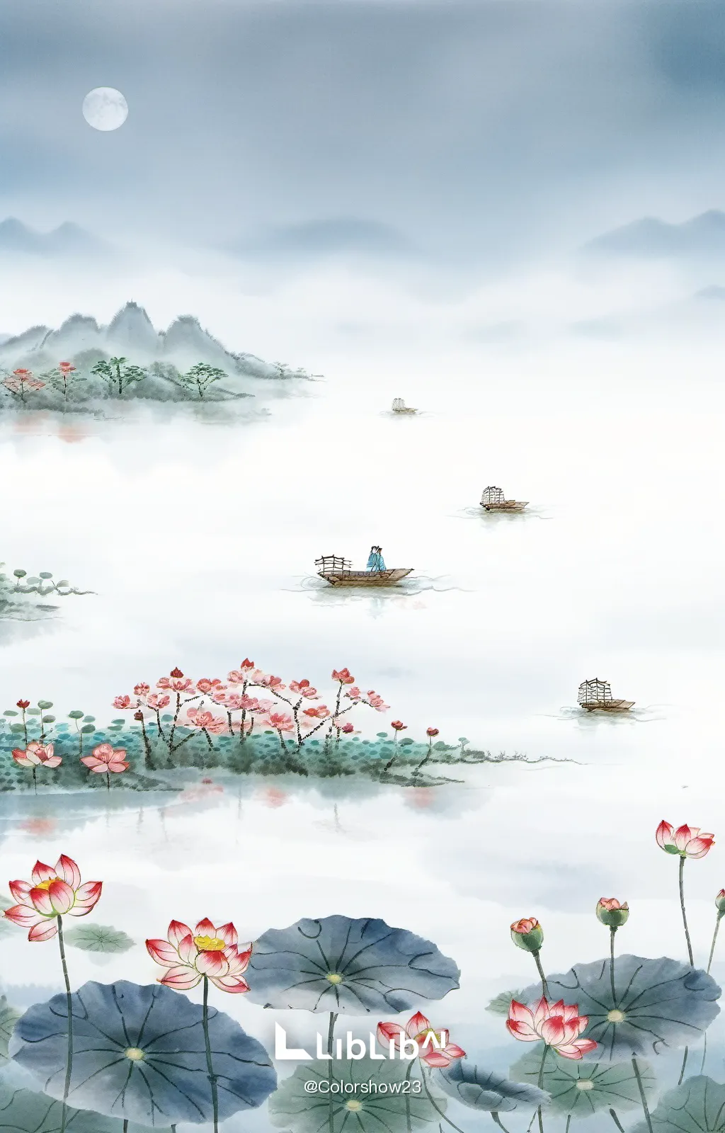 AI绘画-Colorshow23不闲聊-AI绘图-LiblibAI