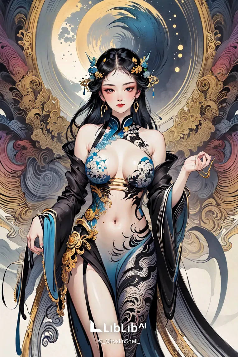 AI绘画-_GhostInShell_-AI绘图-LiblibAI