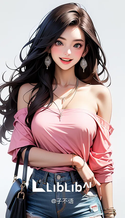 Ai绘画 现代超异能小说人设 子不语 Ai绘图 Liblibai