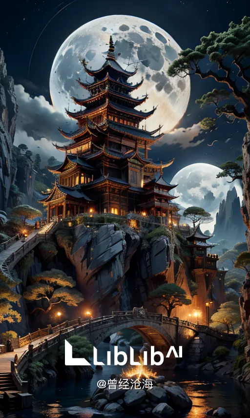 AI绘画-国风3Lora GuoFeng3_Lora-曾经沧海-AI绘图-LiblibAI