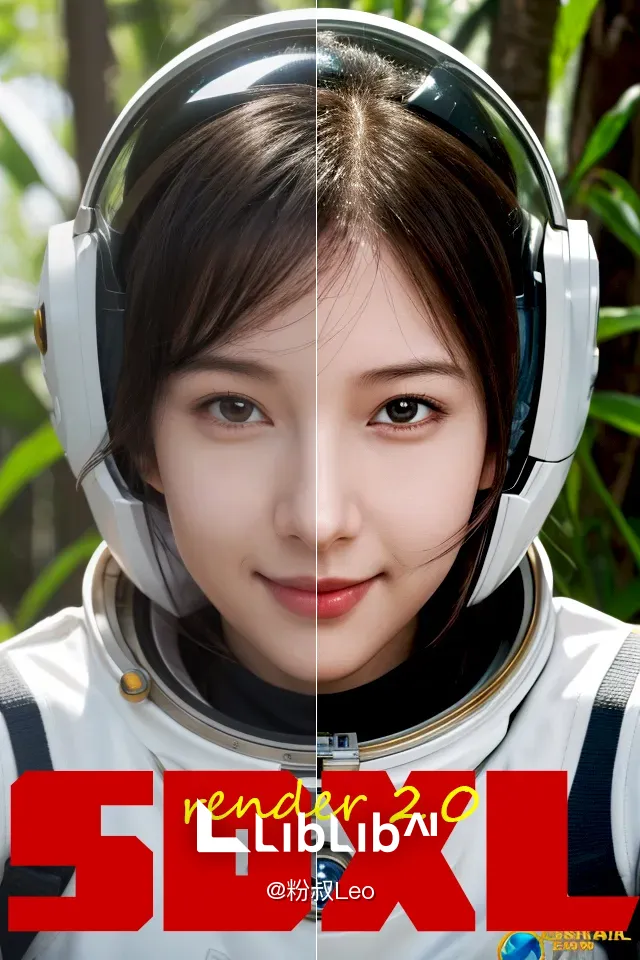 AI绘画-SDXL渲染器-粉叔Leo-AI绘图-LiblibAI