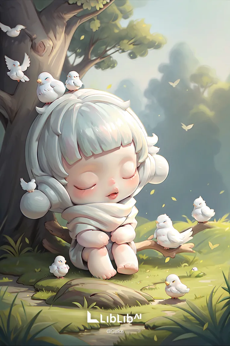 AI绘画-IP DESIGN | 3D可爱化模型-Mewpie-AI绘图-LiblibAI