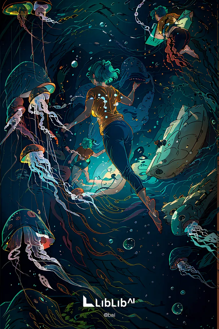 AI绘画-Dark Sushi 2.5D 大颗寿司2.5D-bai-AI绘图-LiblibAI