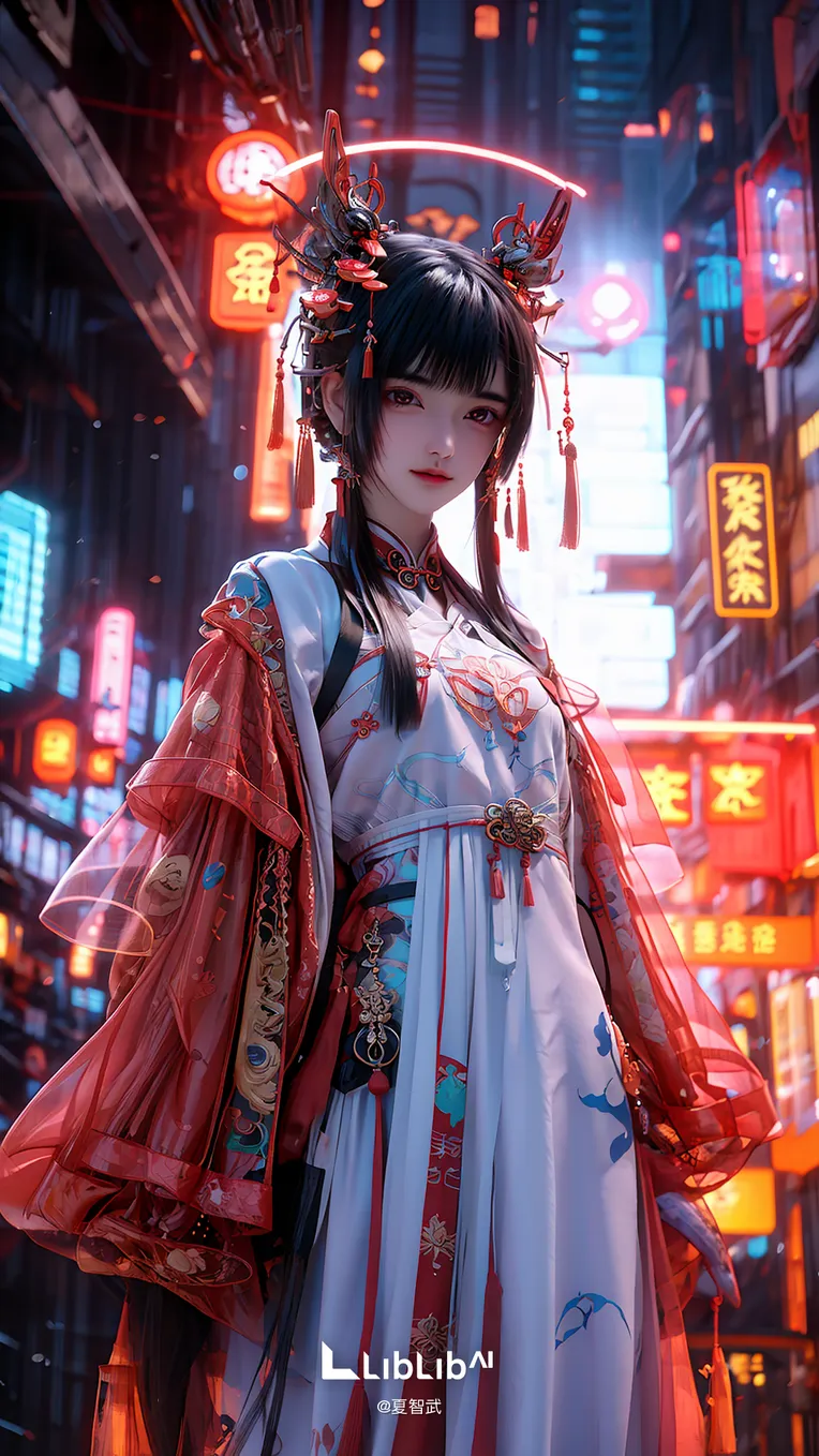 AI绘画-国风3 GuoFeng3-夏智武-AI绘图-LiblibAI