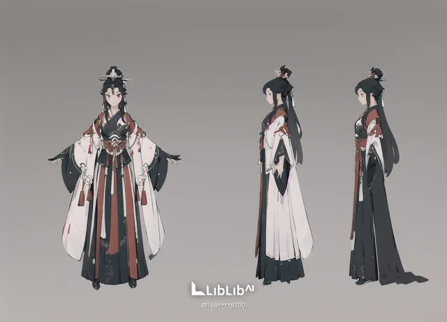 AI绘画-gufeng古风2DloraV1-198****8200-AI绘图-LiblibAI