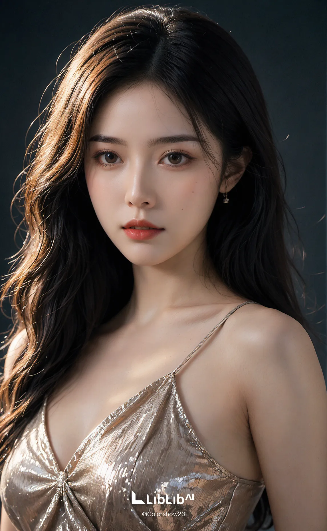 AI绘画-摄影风|超写实人像_WDR-Colorshow23不闲聊-AI绘图-LiblibAI