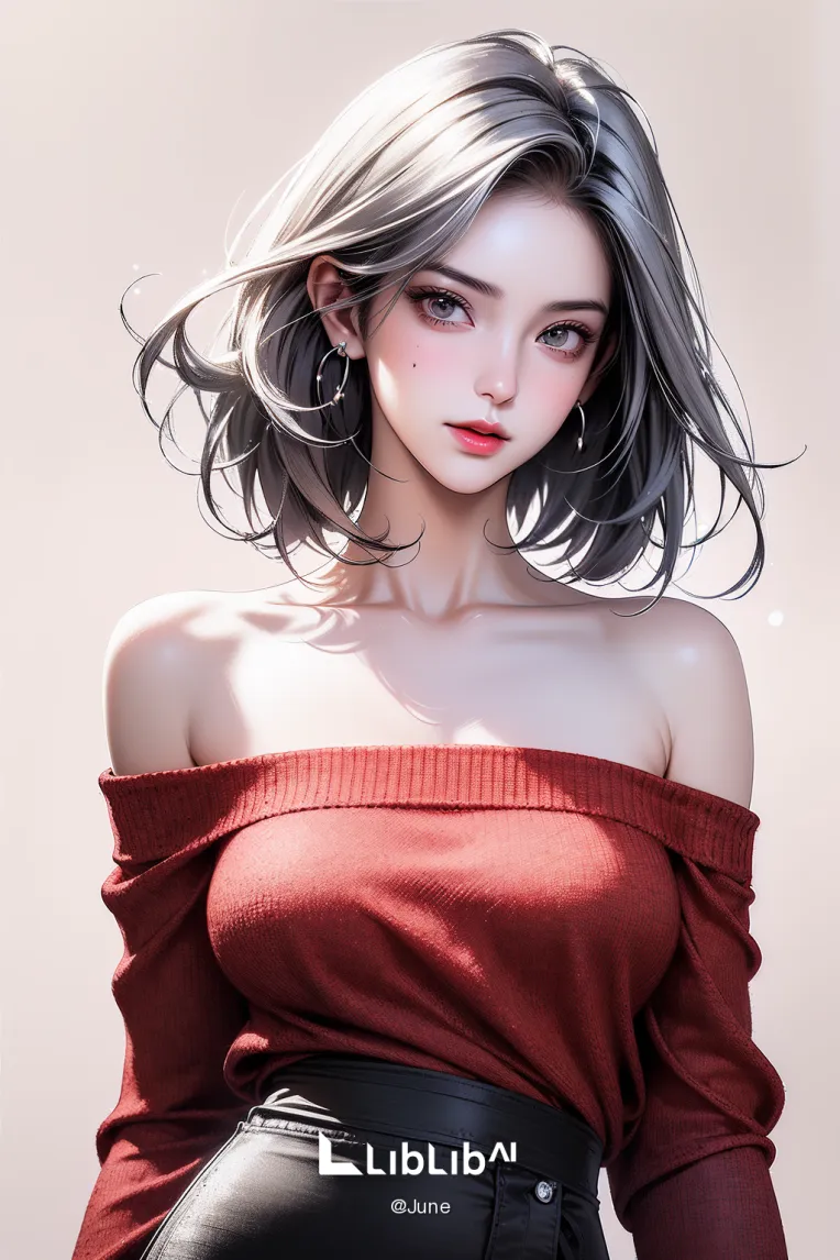 Ai绘画 现代超异能小说人设 June Ai绘图 Liblibai