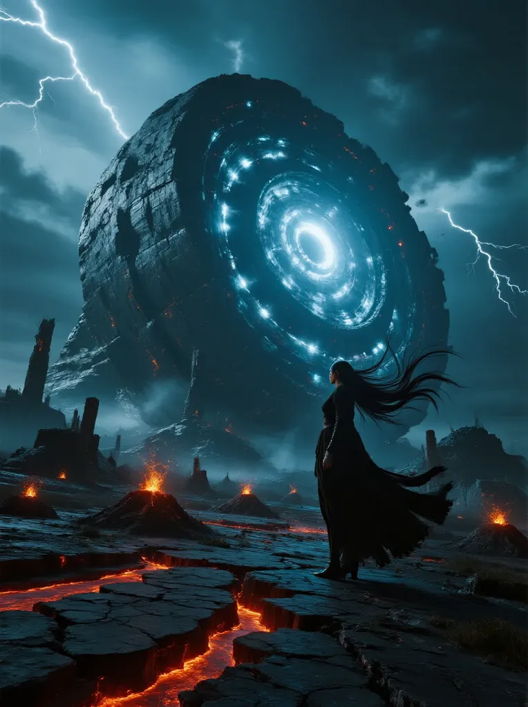 F.1 - Realistic Post-apocalyptic Scene-LoRA-184677064-Shakker