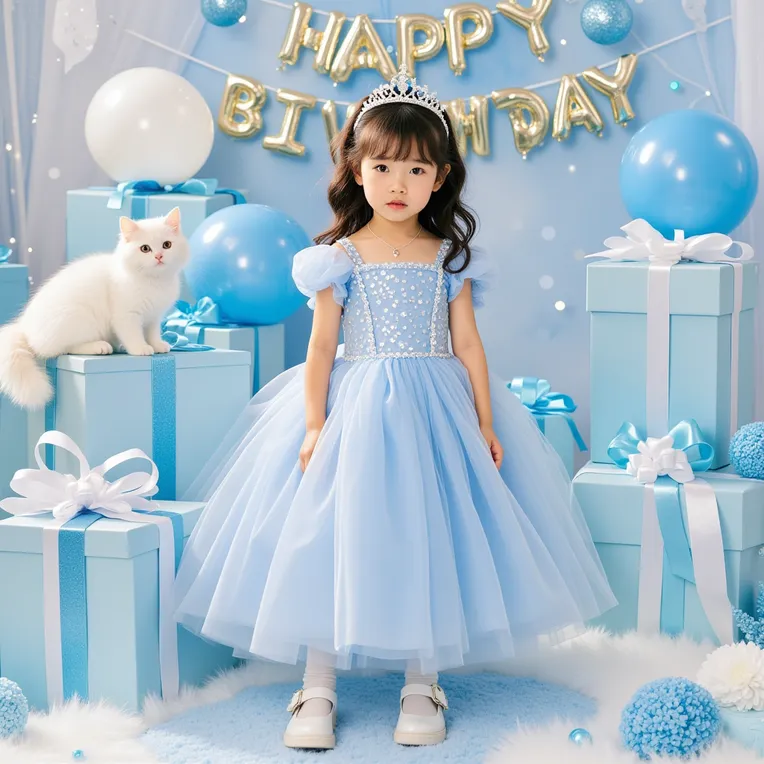Birthday Princess Kid Portrait-LoRA-Joy-Shakker