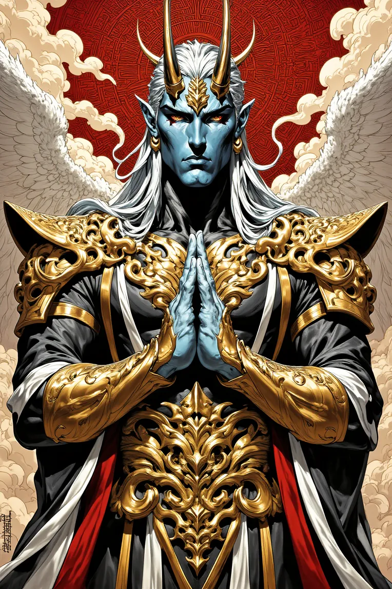 Golden Majesty - Art Style - Illustration-LoRA-ChugAx-Shakker