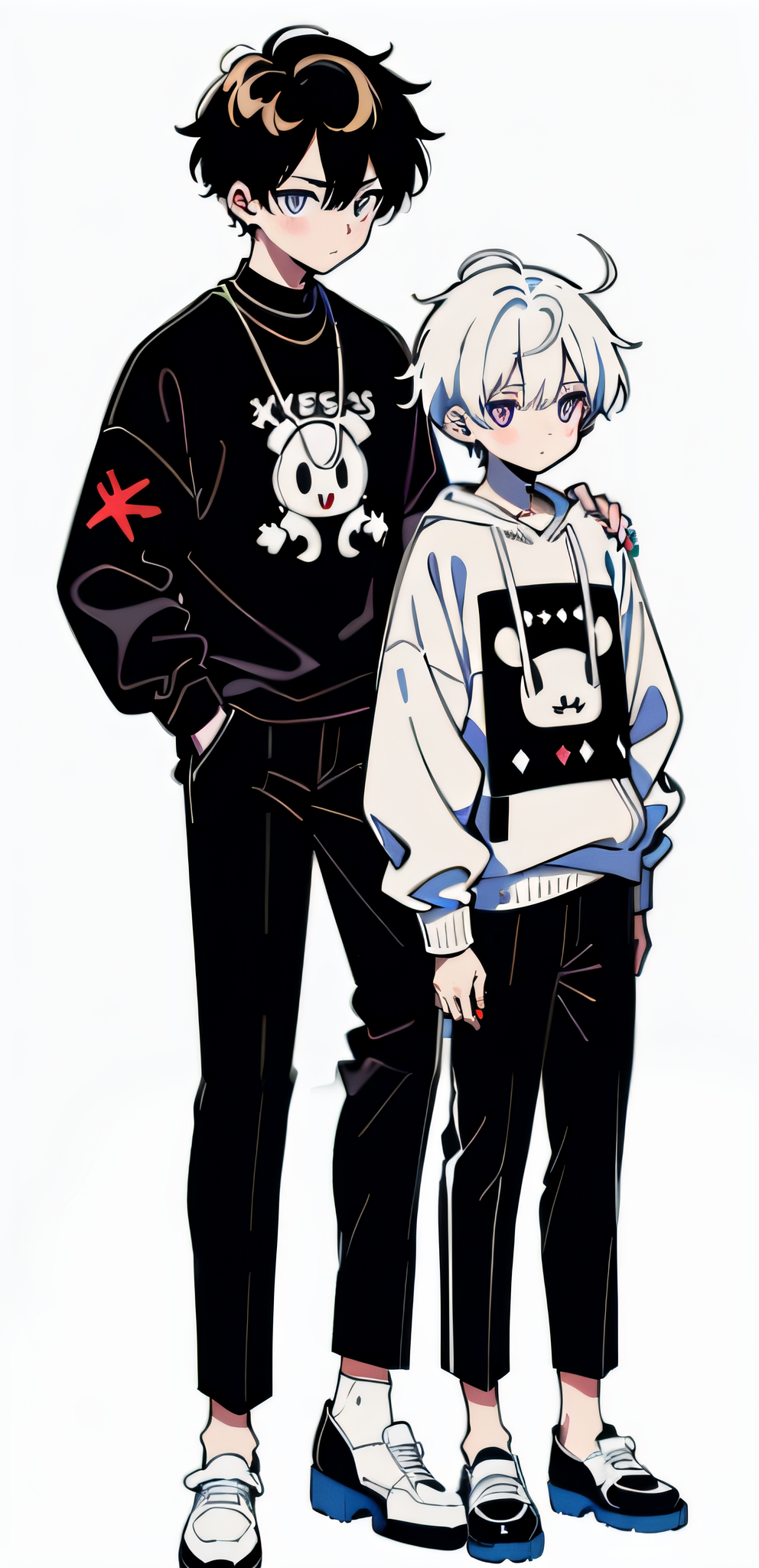 2d平涂立绘-LoRA-？-LiblibAI