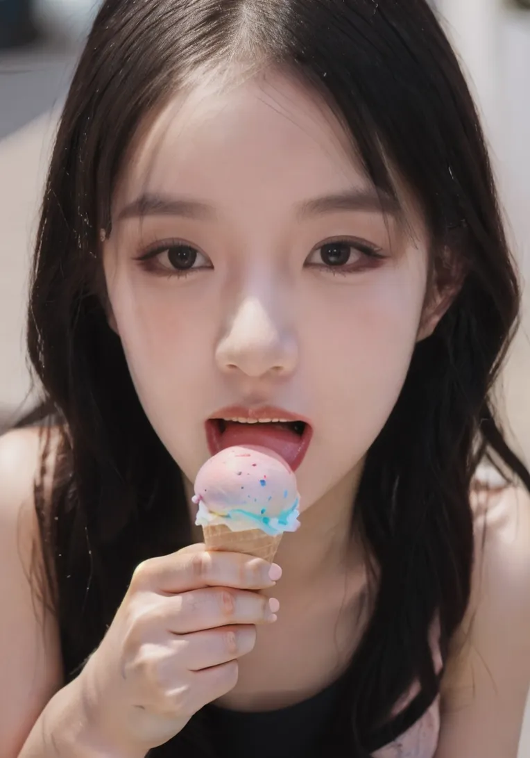 心动冰激凌，吃出你喜欢的样子-LoRA-素人极客-LiblibAI