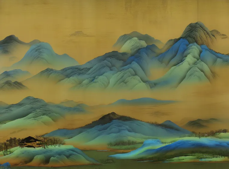 千里江山图lora-LoRA-GuevaraZheng-LiblibAI