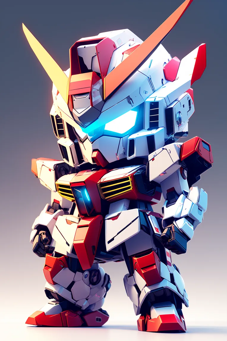 MW_Qjjgd_Q版机甲/高达-LoRA-大魔王-LiblibAI