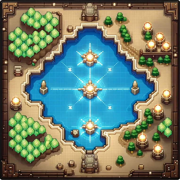 RPG Tile Map-LoRA-LeeZhao-LiblibAI