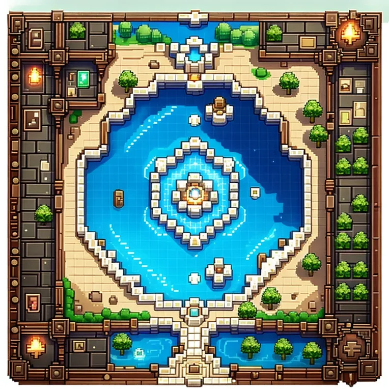 RPG Tile Map-LoRA-LeeZhao-LiblibAI