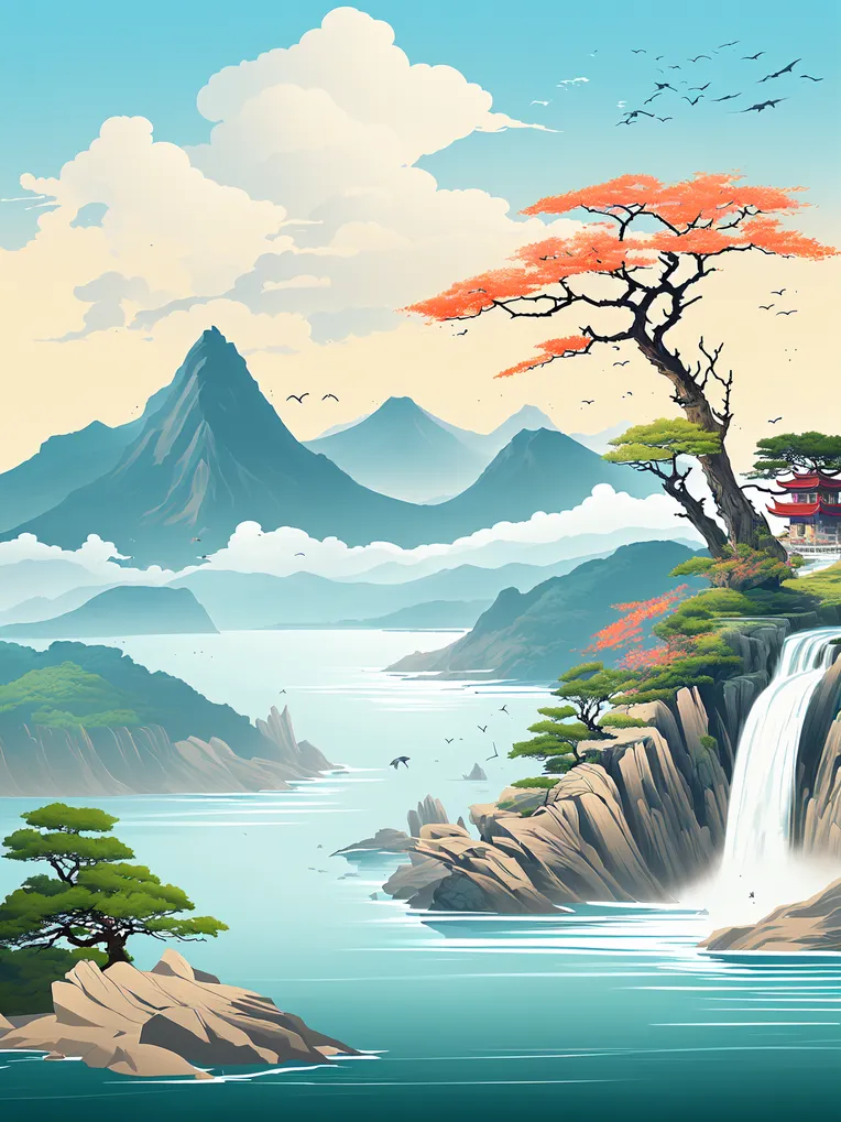 MW_山水风景-LoRA-大魔王-LiblibAI